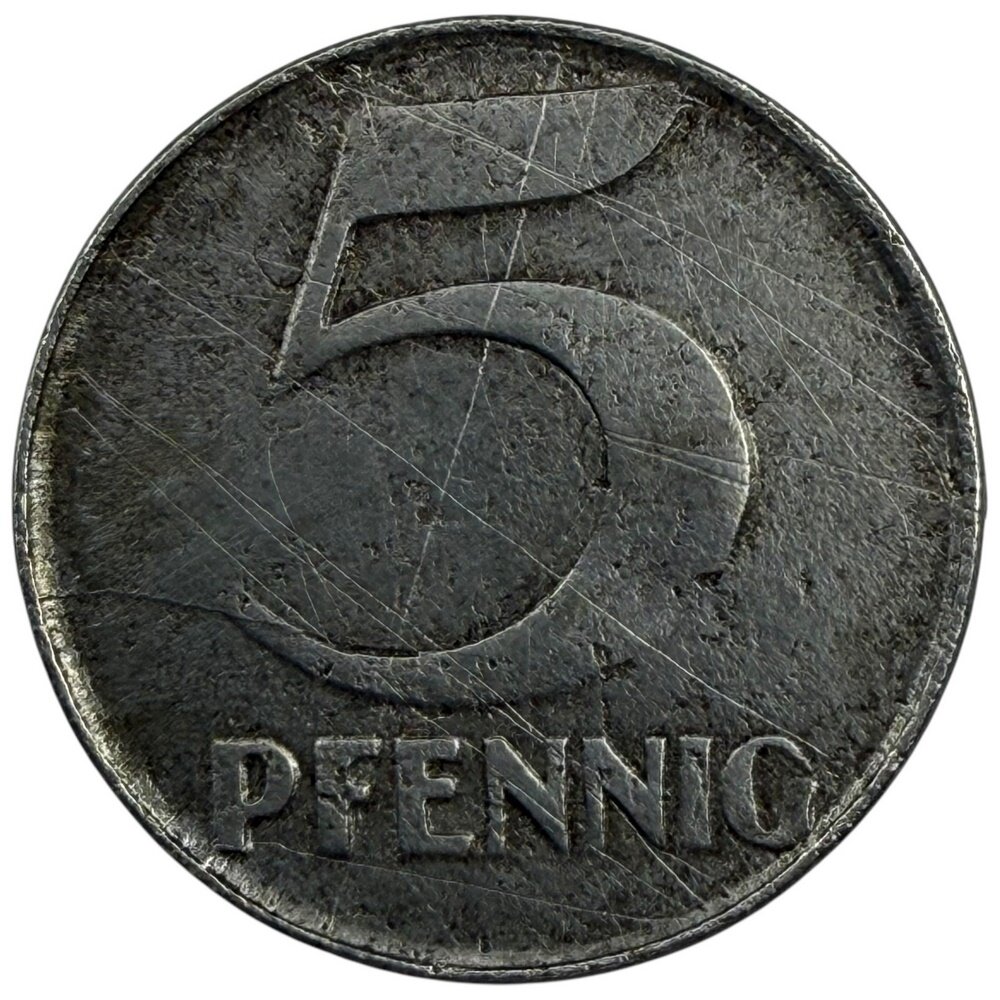 Германия (Веймарская республика) Мангейм 5 пфеннигов 1919 г.