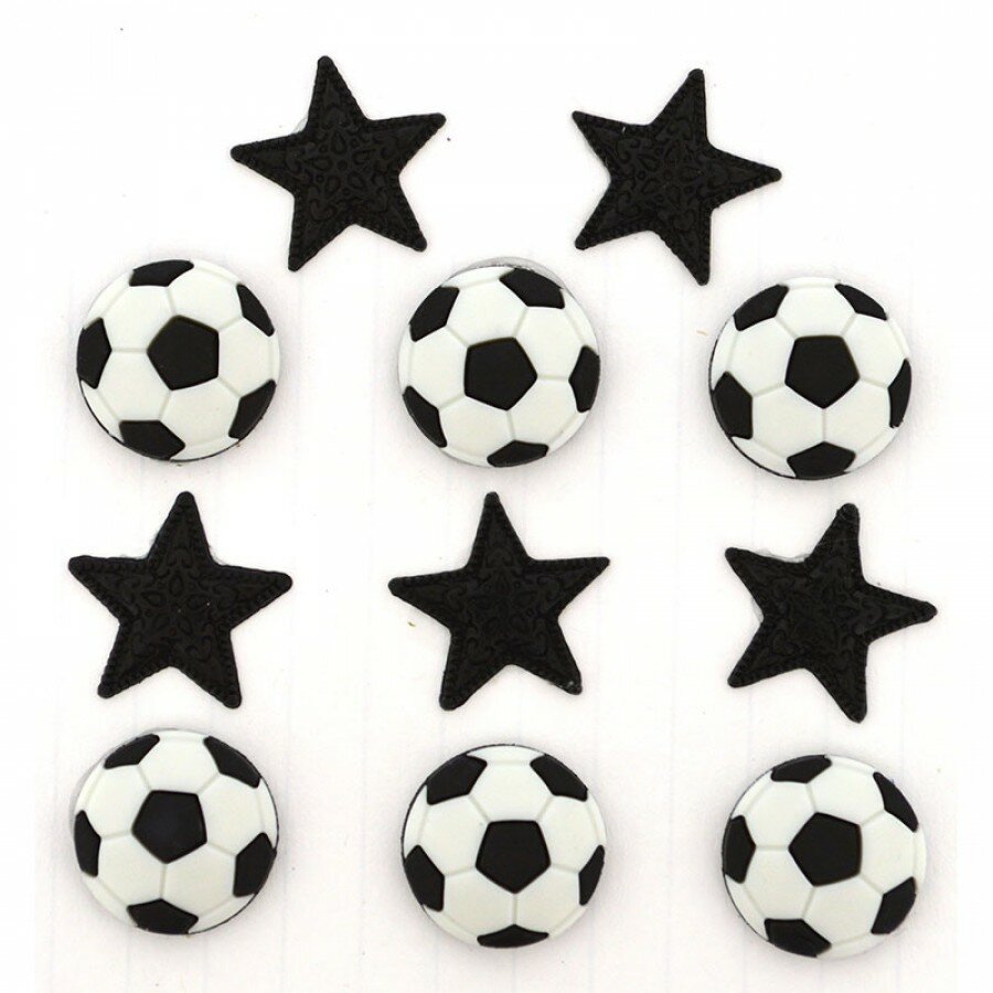 Пуговицы декоративные SOCCER