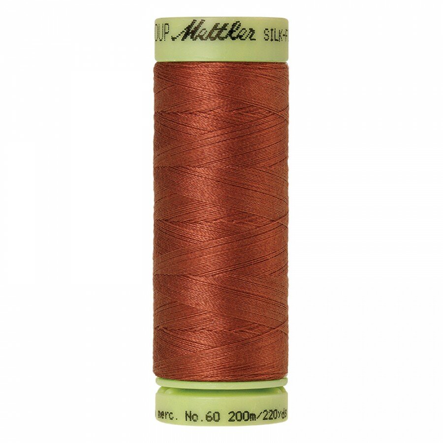 Нить для машинного квилтинга SILK-FINISH COTTON 60, 200 м 1347 Dirty Penny