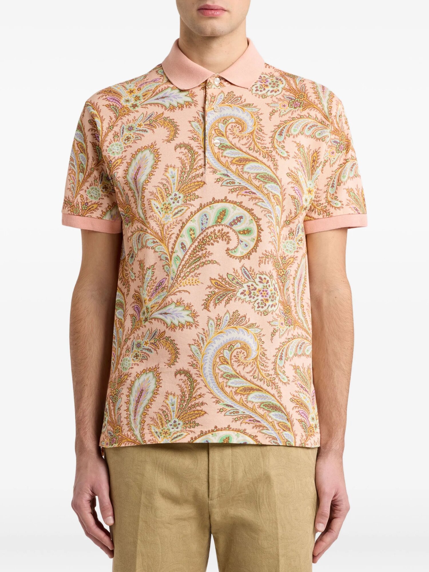 Рубашка ETRO, размер 58, pink — фото 1