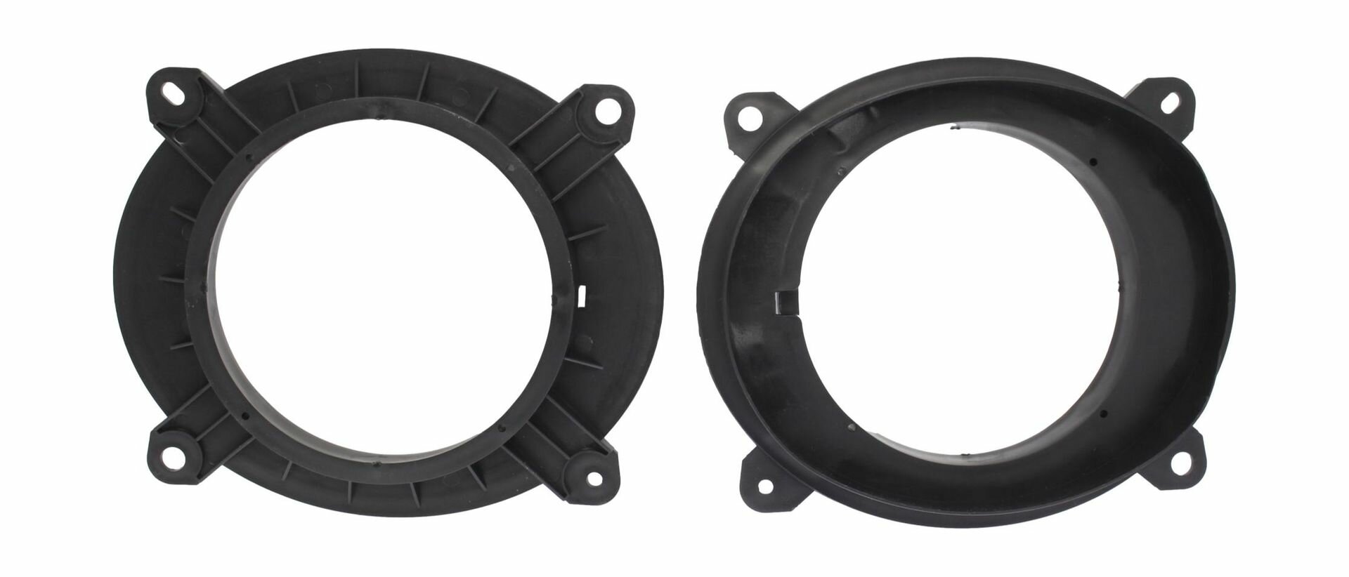 Подиумы пластиковые для установки динамиков в Toyota Camry 2018+ 6,5"Фронт (16 см, ср. жестк)