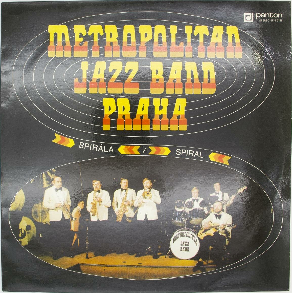 Виниловая пластинка Metropolitan Jazz Band Praha - Spirala Spiral, 1xLP, EX
