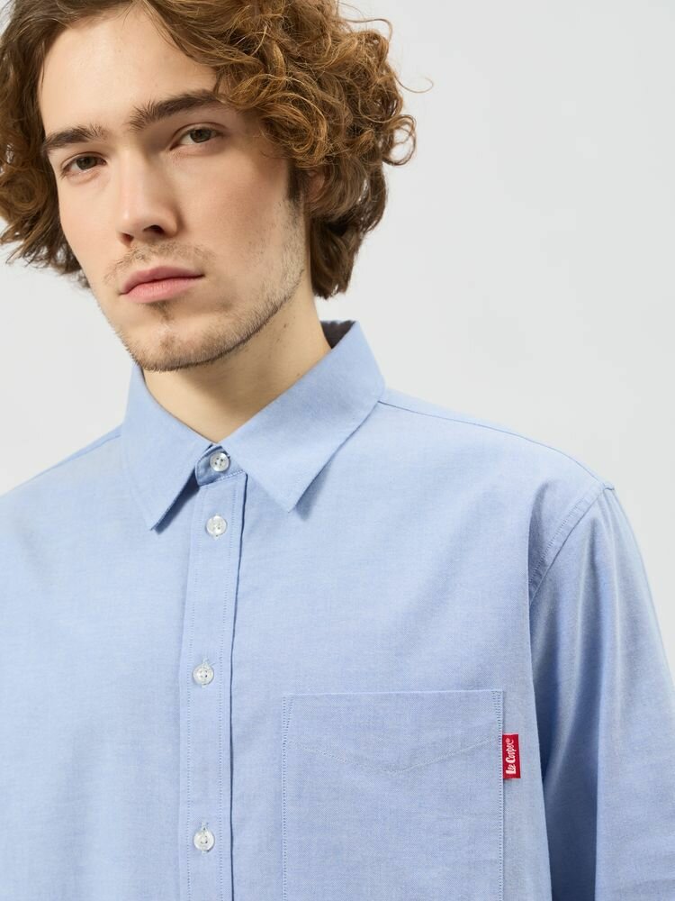 Рубашка Lee Cooper, размер XL, синий — фото 1