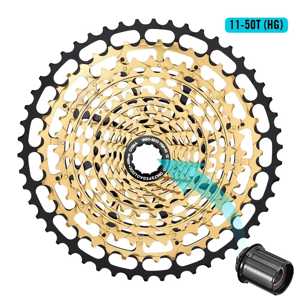Spedao MTB 10-50T/11-50T 12-скоростной Кассетный Легкий Стальной Маховик