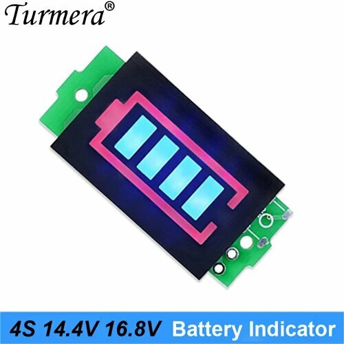 Индикатор заряда батареи Turmera 4S 16.8V