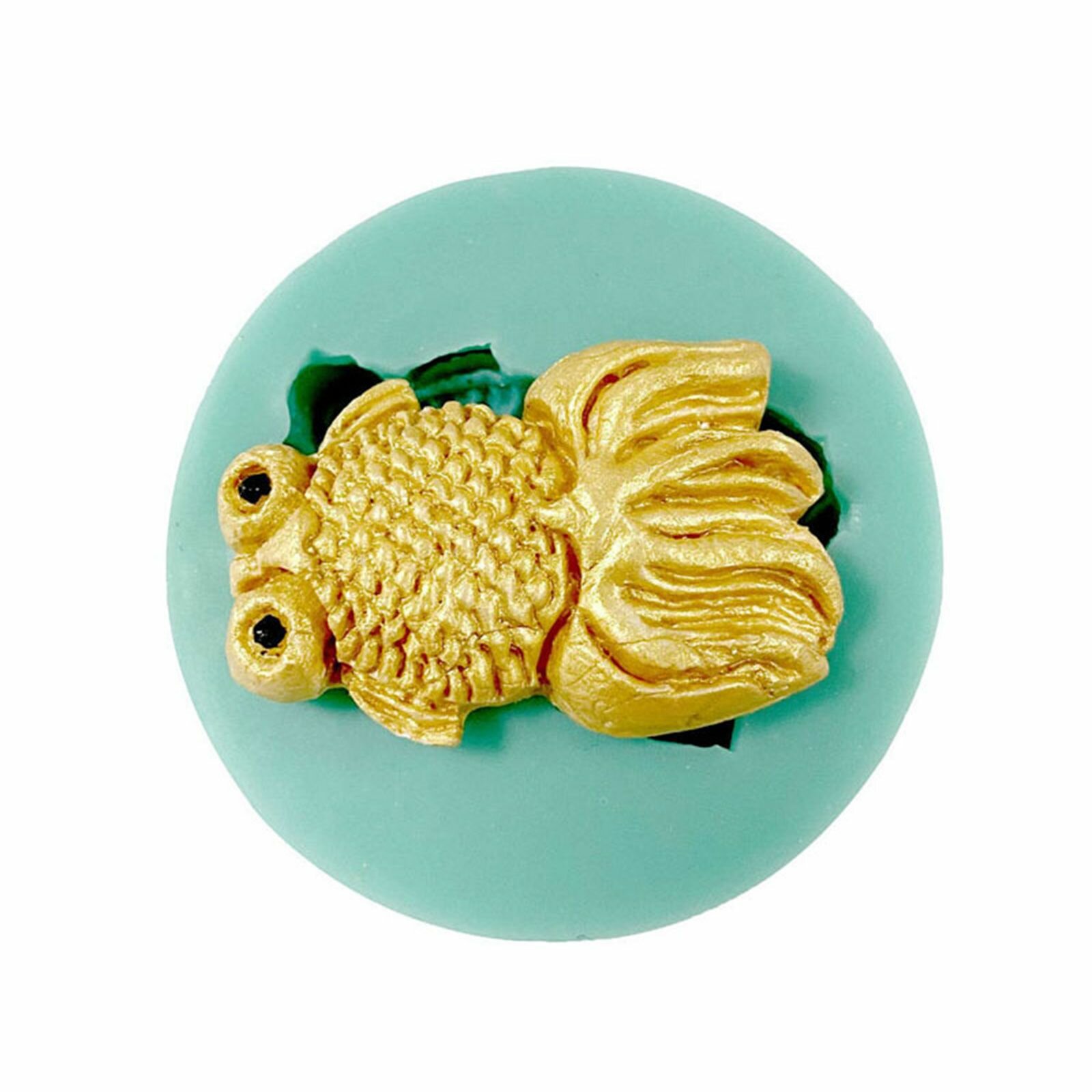 Силиконовая форма "Золотая рыбка", - F0949JY (красный)