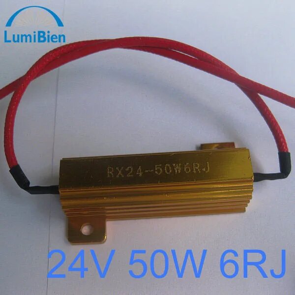 Резистор 24v 50w 6RJ для светодиодных фар автомобиля