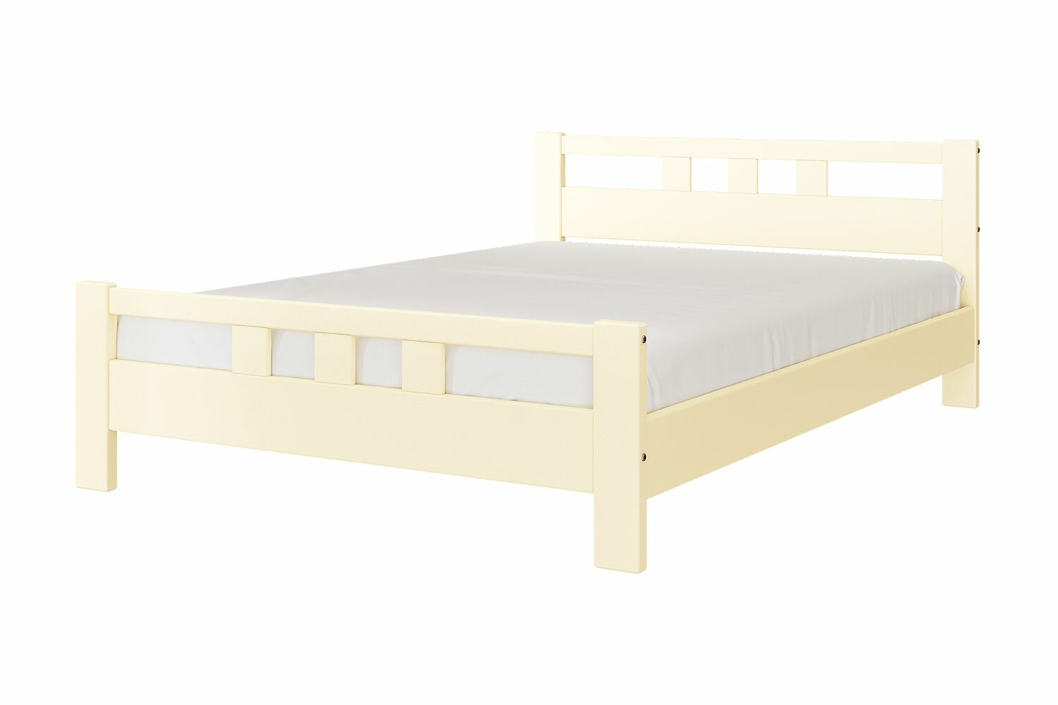 Вероника-2 Кровать Слоновая кость 160х200