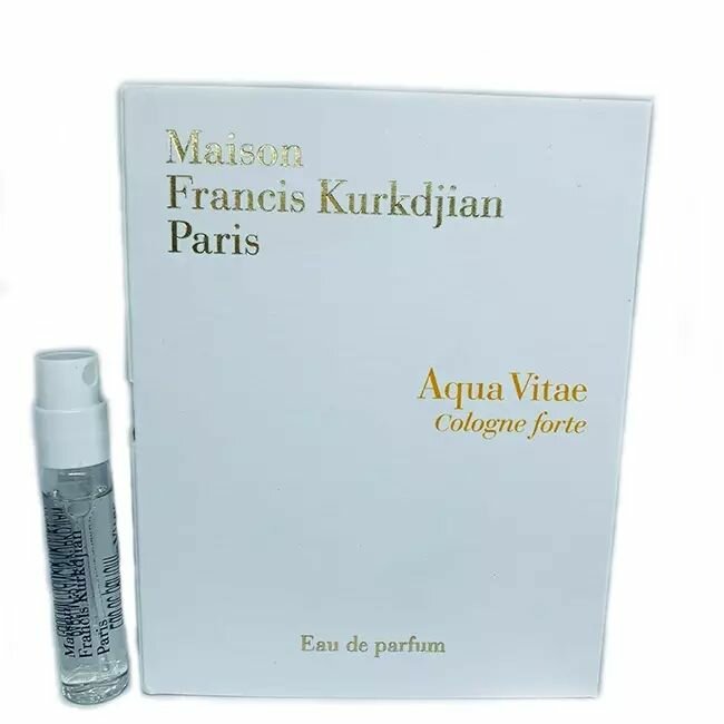 Maison Francis Kurkdjian Aqua vitae cologne forte Парфюмерная вода унисекс 2 мл