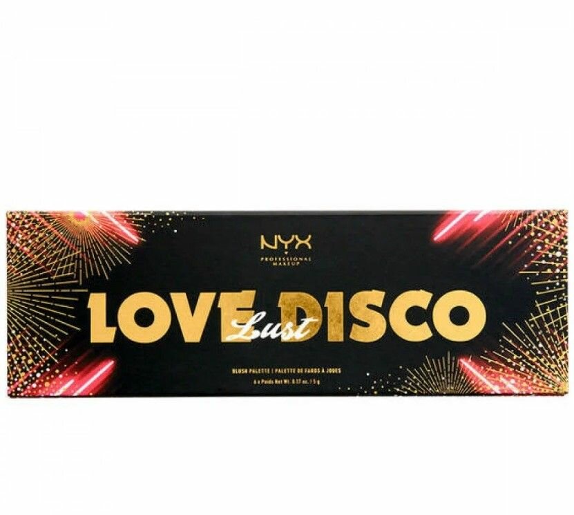 NYX Professional Makeup Love Lust Disco Sweet Cheeks Blush Palette Палетка румян