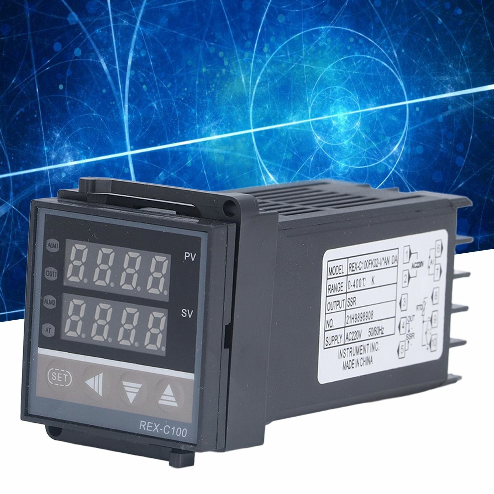 Цифровой термостат с твердотельным реле и датчиком температуры