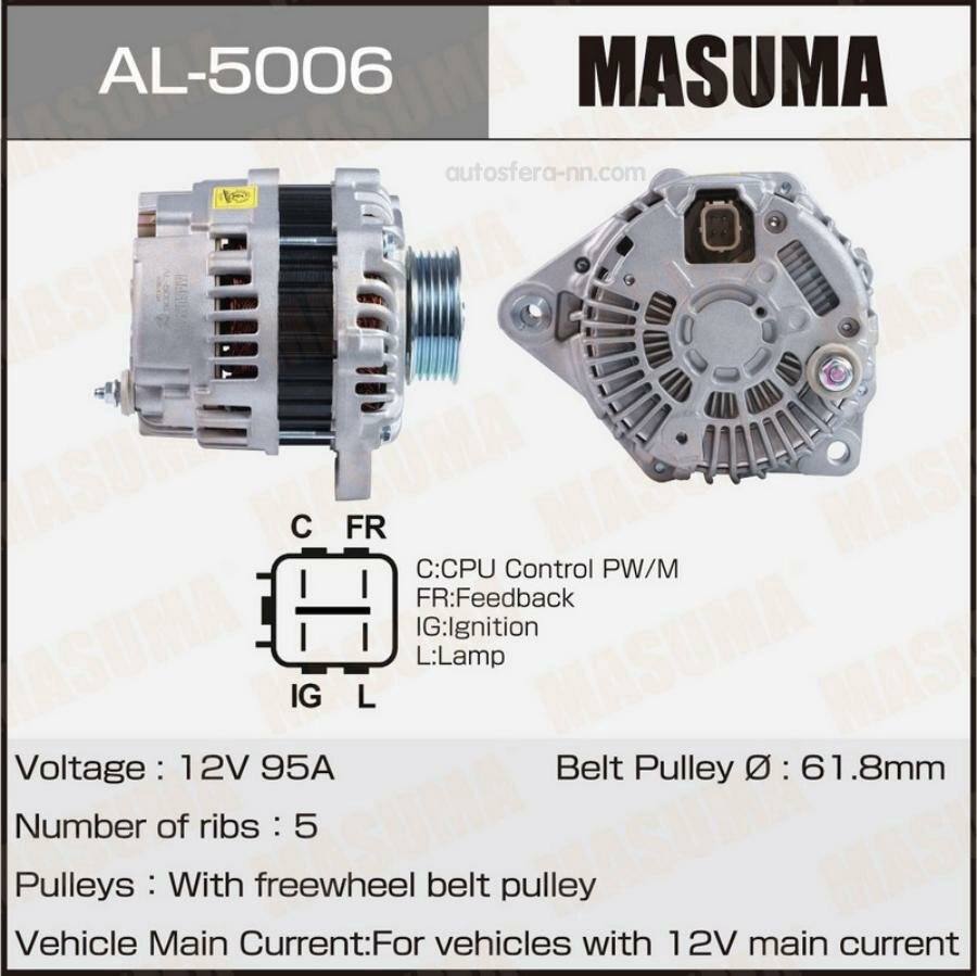 MASUMA AL5006 Генератор