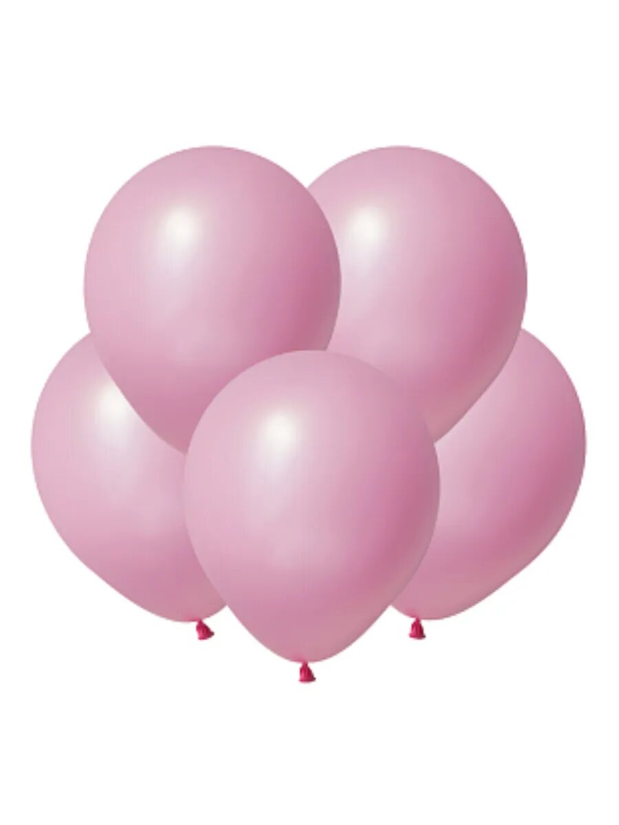Королевский розовый, Пастель / Queen pink, латексный шар (5"/12,5 см ) 100 шт. / DECOBAL, Вьетнам