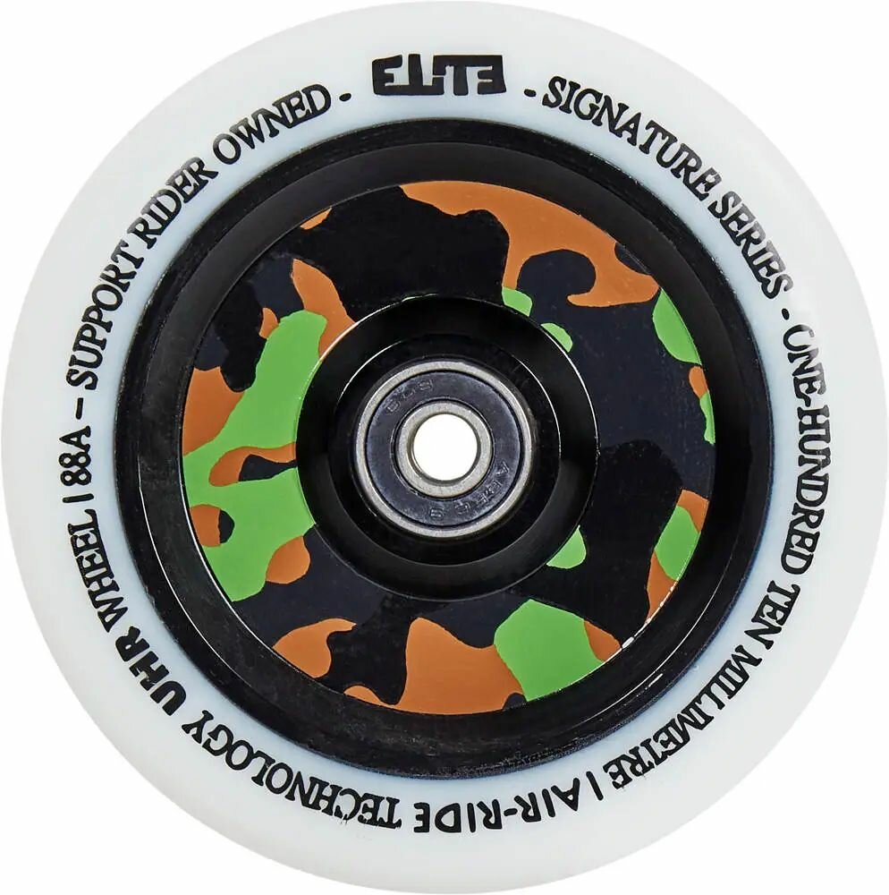 Колесо с под. для сам. Elite Air Ride Wheel 125mm (1шт) 88A White/Camo