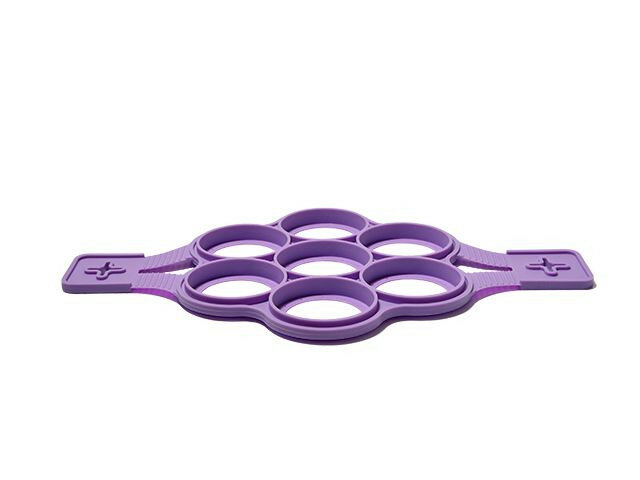 8728 FISSMAN Форма для приготовления оладий и яичницы 40x23x1,5 см (силикон)