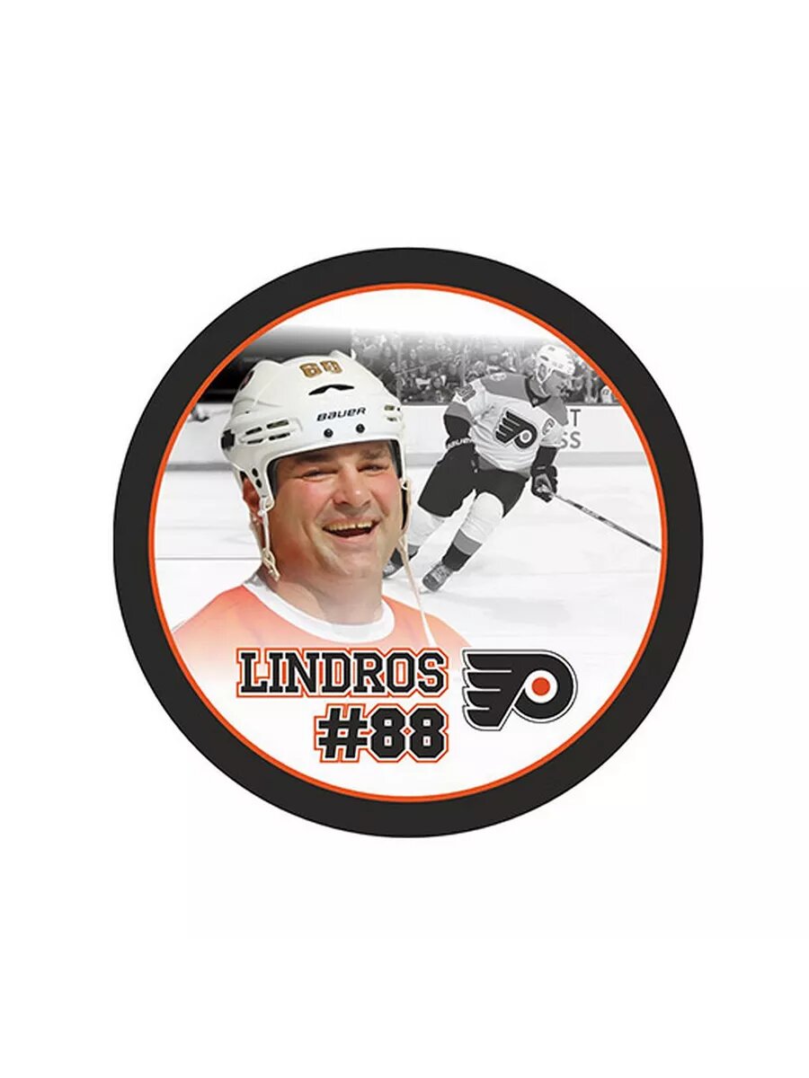 Шайба Игрок НХЛ LINDROS Филадельфия №88 1-ст.