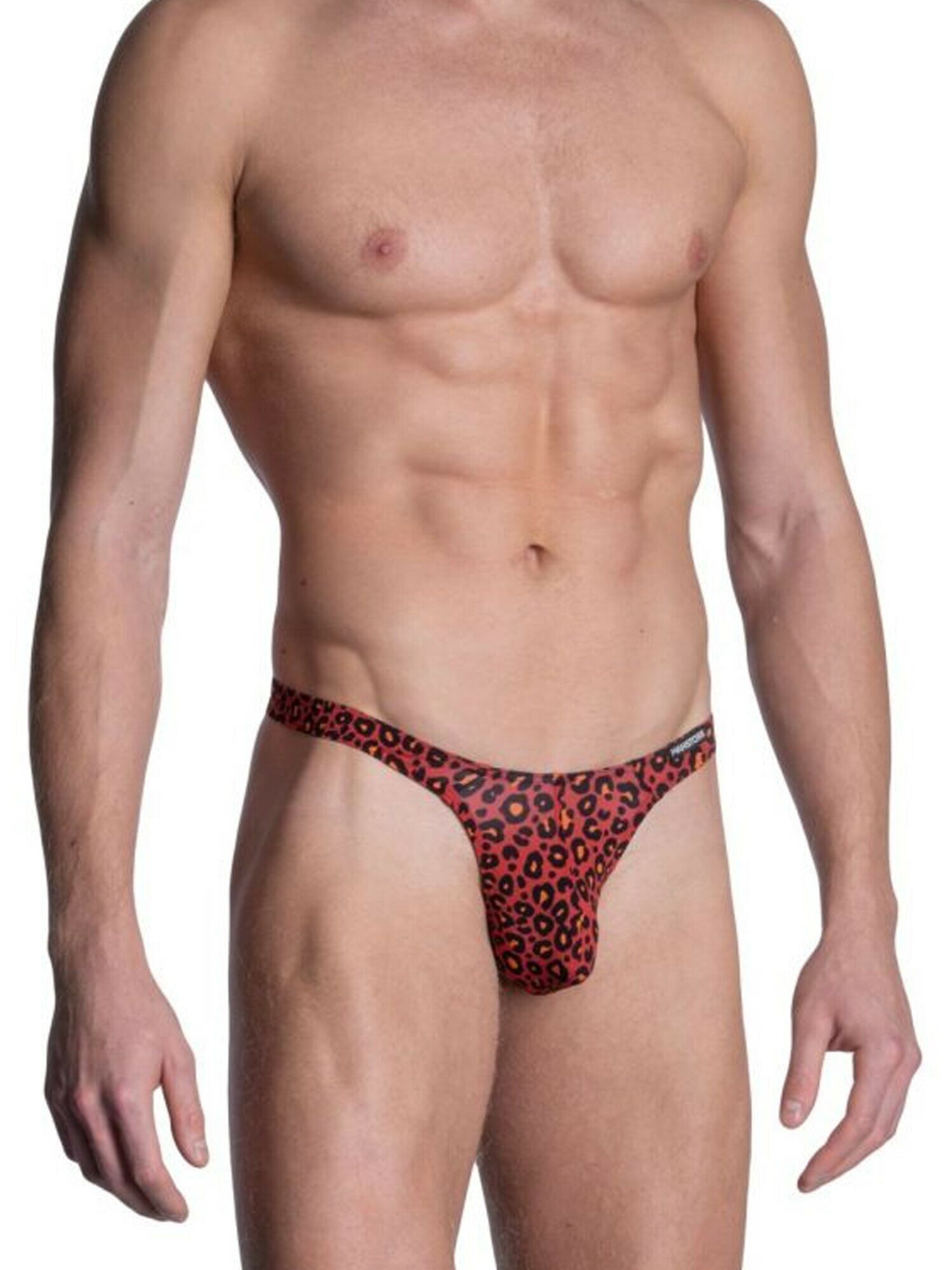 Трусы-стринги "M800 - Tower String Redleo" / Manstore / Красный / Размер 2XL