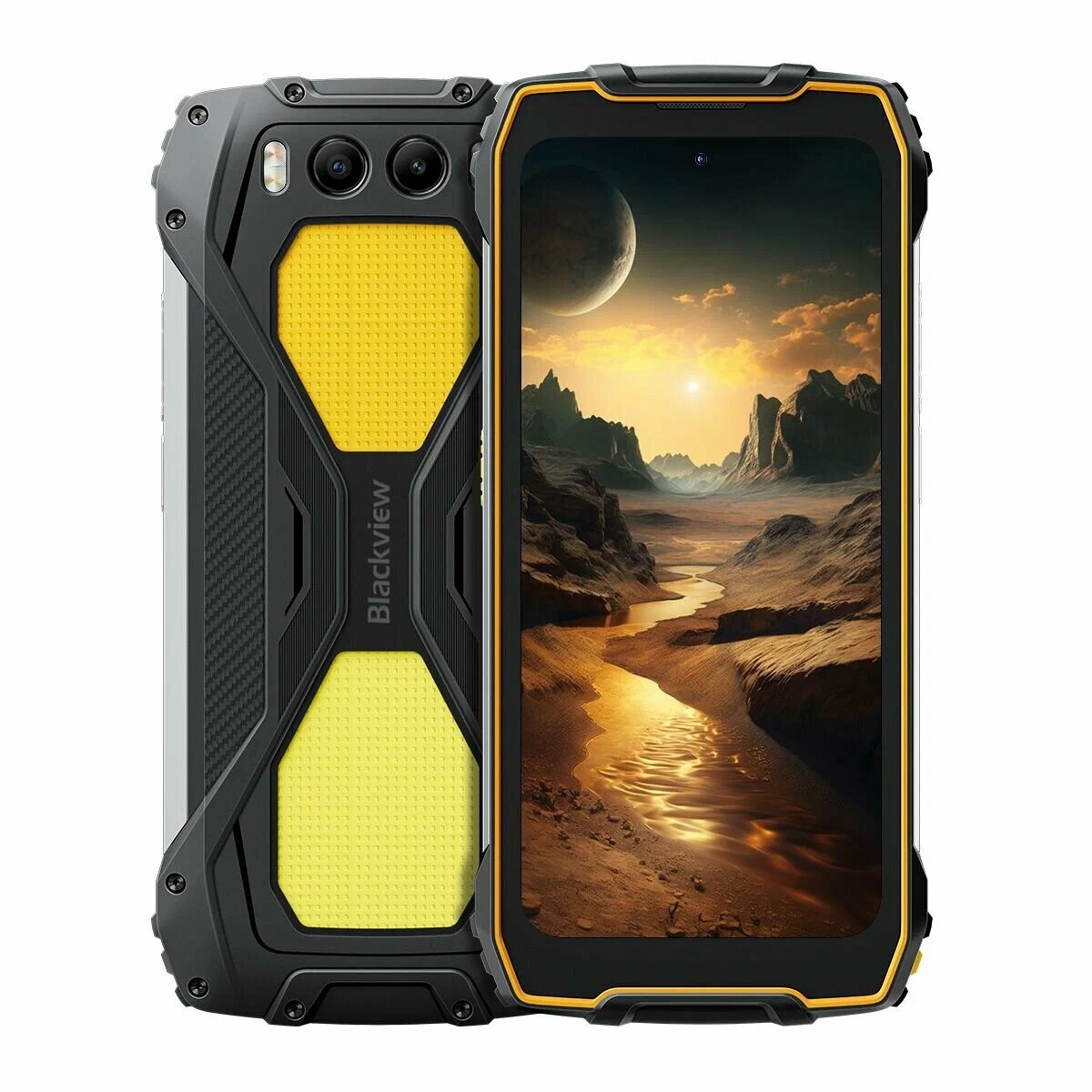 Смартфон Blackview BV7300, 15000 mAh, 6/256Gb, yellow (желтый)