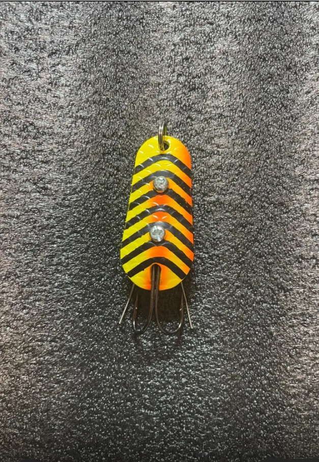 Блесна незацепляйка 21 г. ремесленное производство, на щуку, судака, окуня, отлично работает по хищнику.