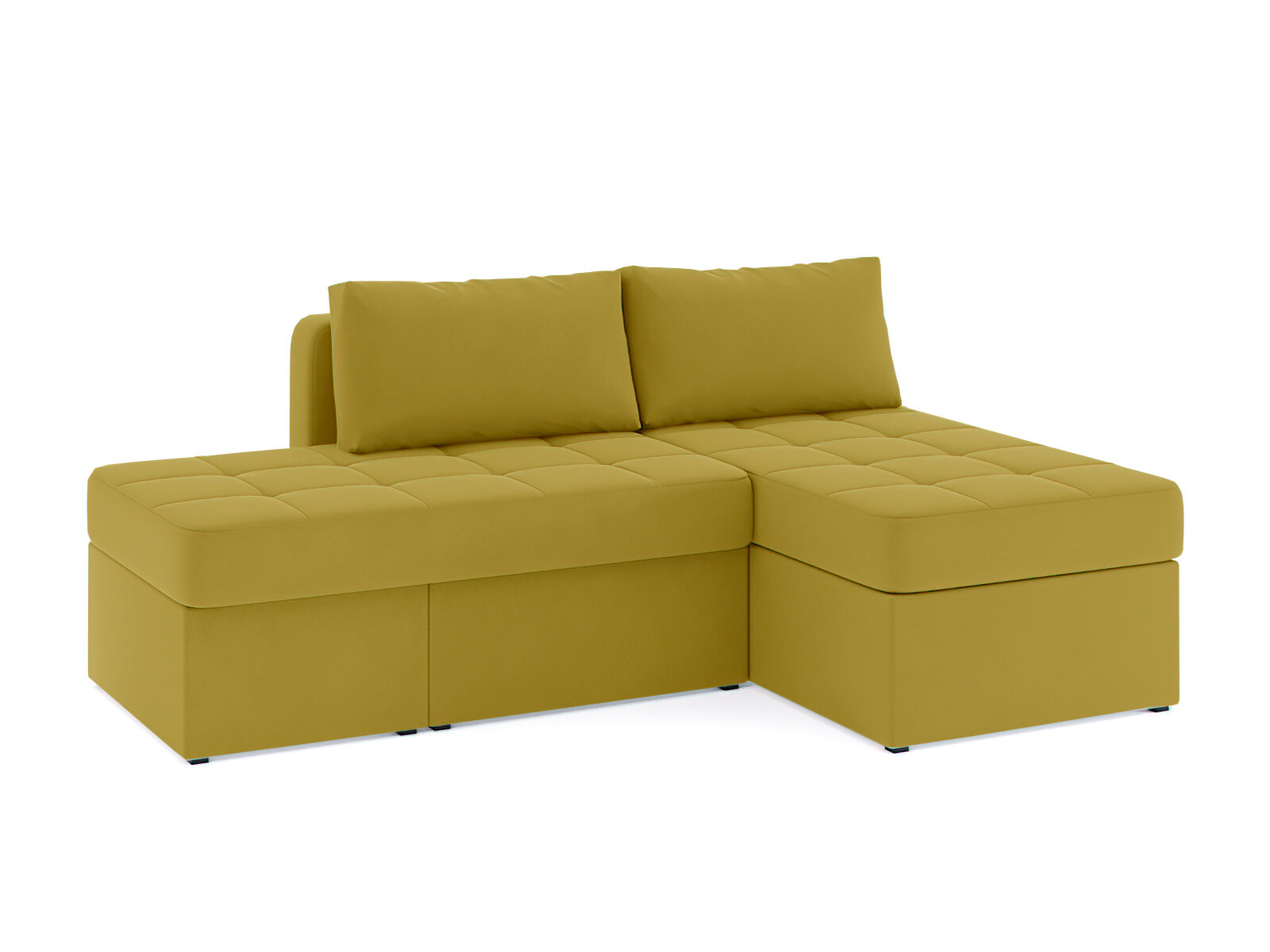 Диван угловой Оливер, Горчичный