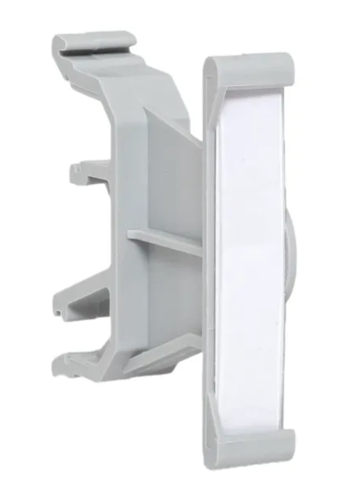 Держатель маркировки EKF / ЕКФ PROxima для клеммных групп, пластик серый, 10х45мм, ahdw-2-38, 1шт.