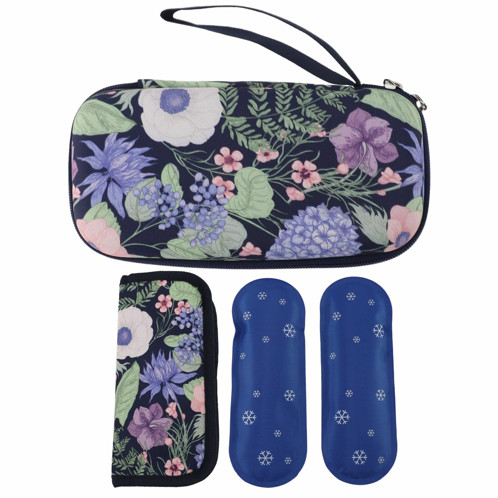 Портативная сумка-холодильник для инсулина, многофункциональная, для диабетических лекарств, изолированный, охлаждающий органайзер, тип 3