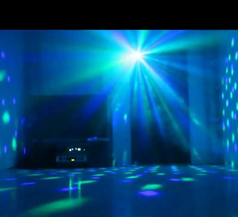 Лазерный проектор дискотечный свет с пультом дистанционного управления, 240 световых эффектов LED для дома, праздника, вечеринки