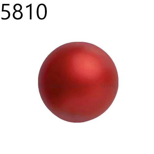 Красные бусины 6 мм, 20 шт, Iri. Rouge 2027