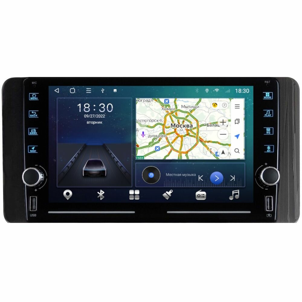 Магнитола R320 Фольксваген Поло Volkswagen Polo - Android 13 - Процессор 8 ядер - CarPlay + Android Auto - IPS - DSP - 4G(Sim)