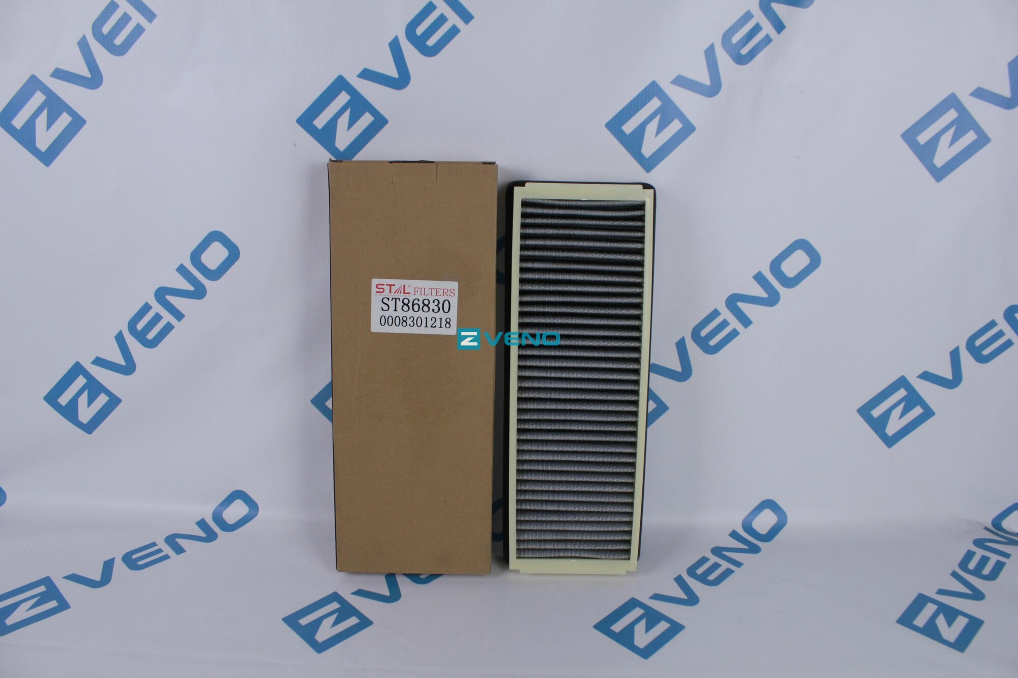 Фильтр воздушный салона кабины STAL ST86830 (AF55722; P785366; A0008301218; 8301218; FCA2008; E982LI; LA43; SC50017) DAF Renault Mercedes Bosch