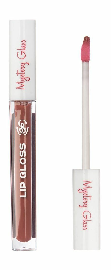 SHINEWELL Блеск для губ Mystery Glass, 3 г, 02 карамельно-розовый