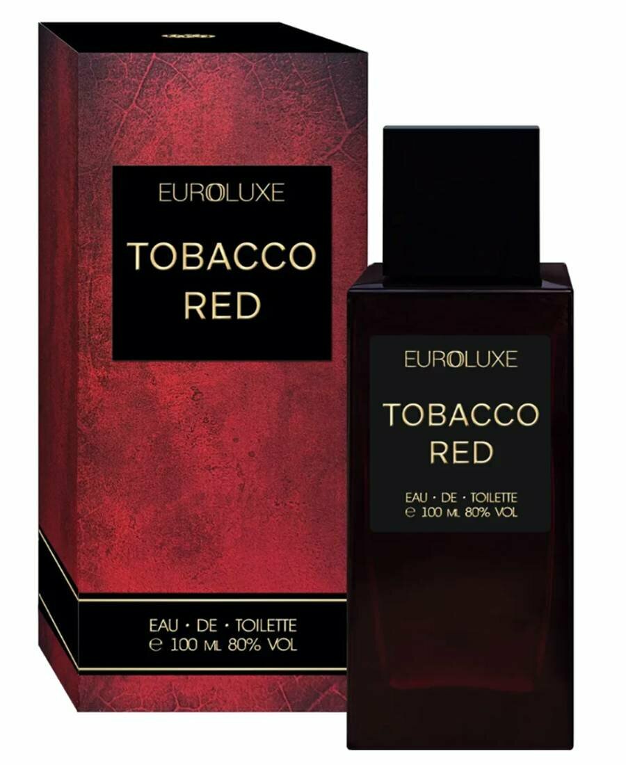 Туалетная вода Мужская Euroluxe Tobacco Red (edt) 100мл