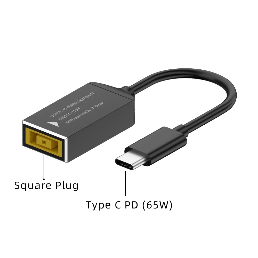 Кабель USB Type-C PD 65W для ноутбука, Type 1