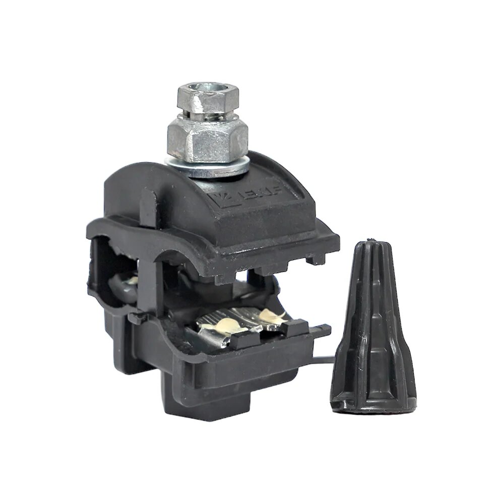 Прокалывающий ответвительный зажим EKF N640 16-120 мм2 / 16-35 мм2 (голый провод / СИП)