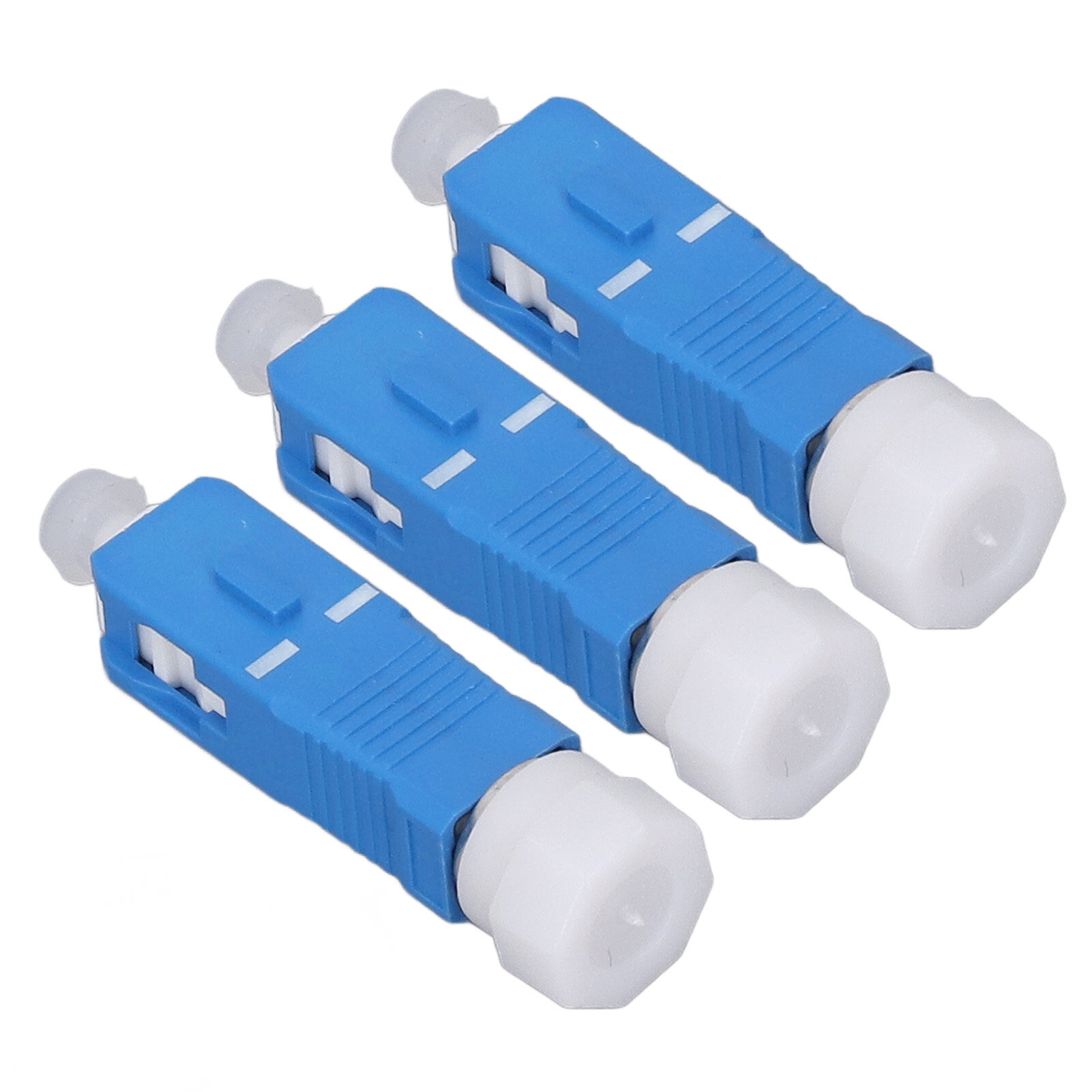 3Pcs Адаптер Коннектора Оптического Лазера SC Male to FC Female Single Mode Конвертор для Оптического Питания Мeters, Материал Разъема Керамика и Металл, Рабочая Длина Волны 1200nm~1600nm, Тип Продукта PC UPC, Температура Работы -40℃~+95℃, Температура