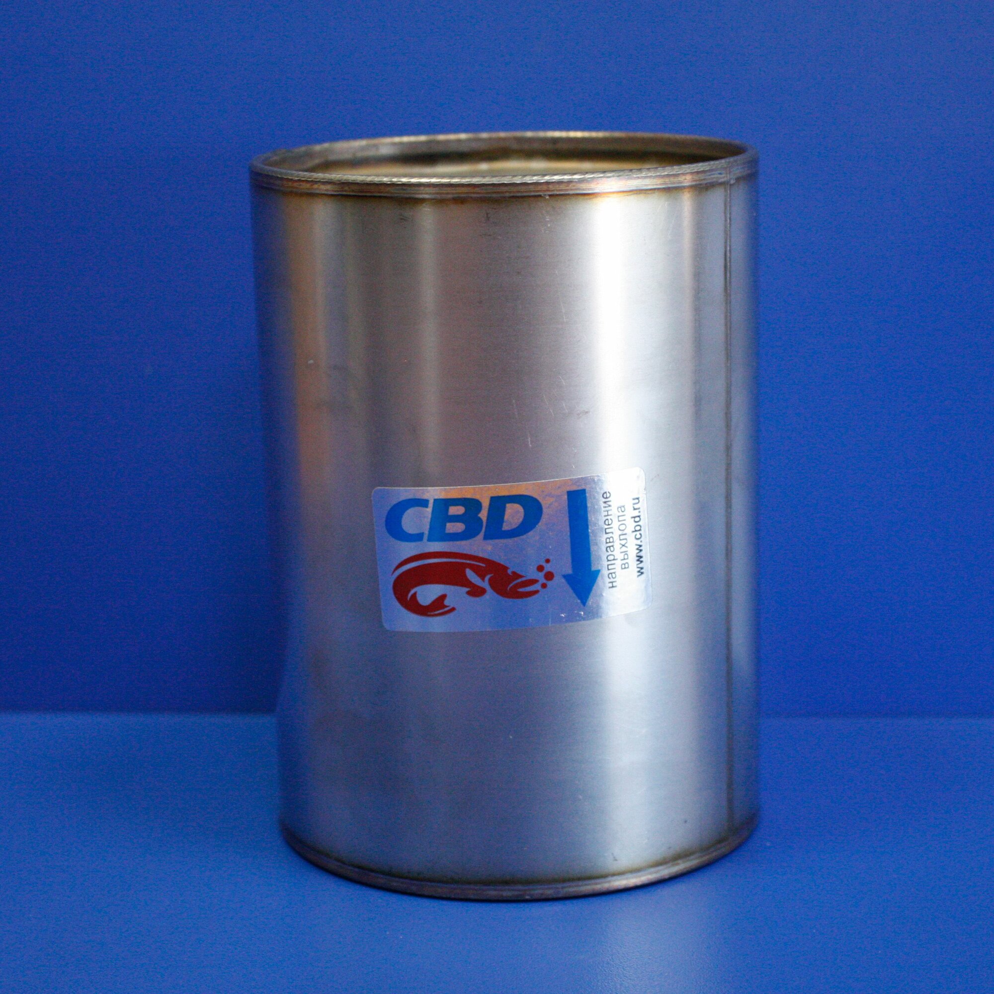 Пламегаситель коллекторный "CBD" 110х150х57 перфорированный, нержавейка