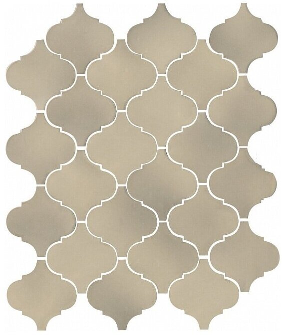 KERAMA MARAZZI Плитка базовая KERAMA MARAZZI Арабески Майолика бежевый мозаичный 26*30 см 65010