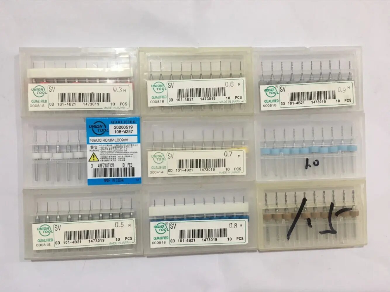 Сверла карбидные для печатных плат 10 шт. 0.6mm