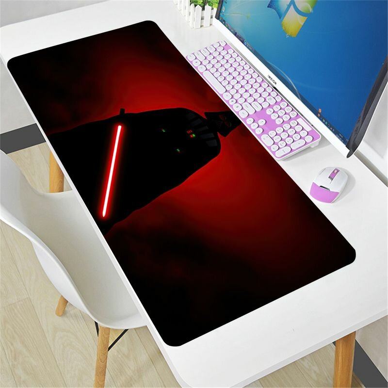 Коврик для мыши из фильма "Звездные войны", 900X400, игровая клавиатура для плеера, аксессуары, Аниме, крутой XXL