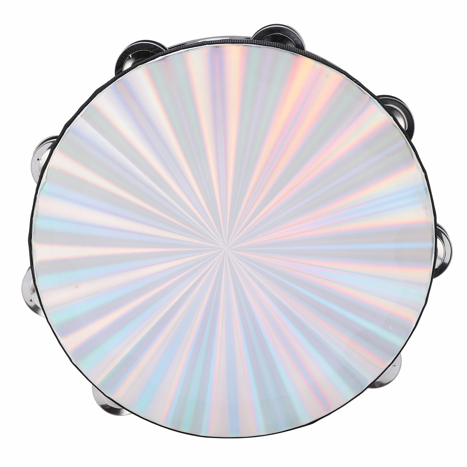 10-дюймовый ручной барабан, двухрядный джингл, отражающий лазерный бубен из АБС-пластика, перкуссия