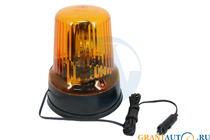 Маяк проблесковый на магните желтый сакура 24-21М