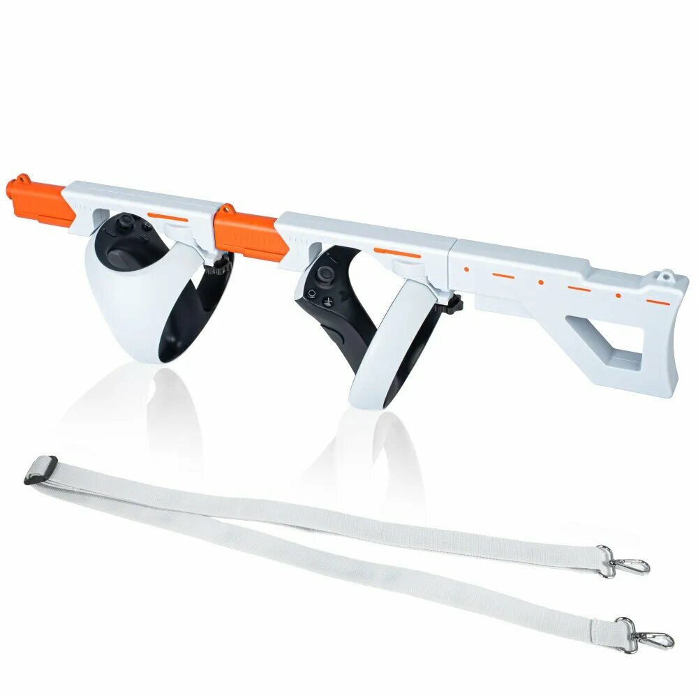 Магнитный приклад для контроллера PSVR2, модернизированное регулируемое крепление для винтовки с плечевыми ремнями для аксессуаров PlayStation VR2