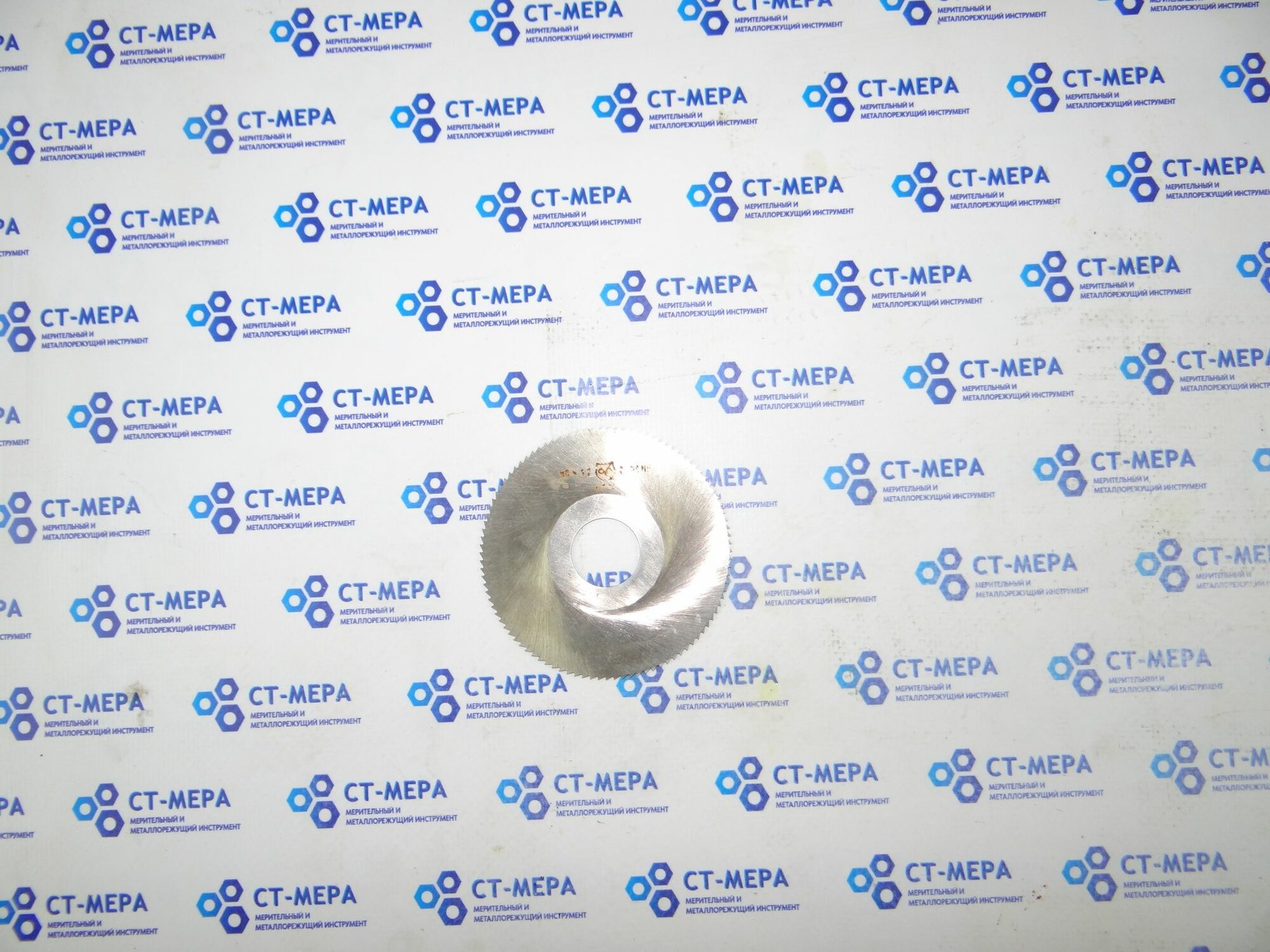 Фреза отрезная по металлу 80х1.2х22мм. z 100 Р6М5 с фаской без ш/п