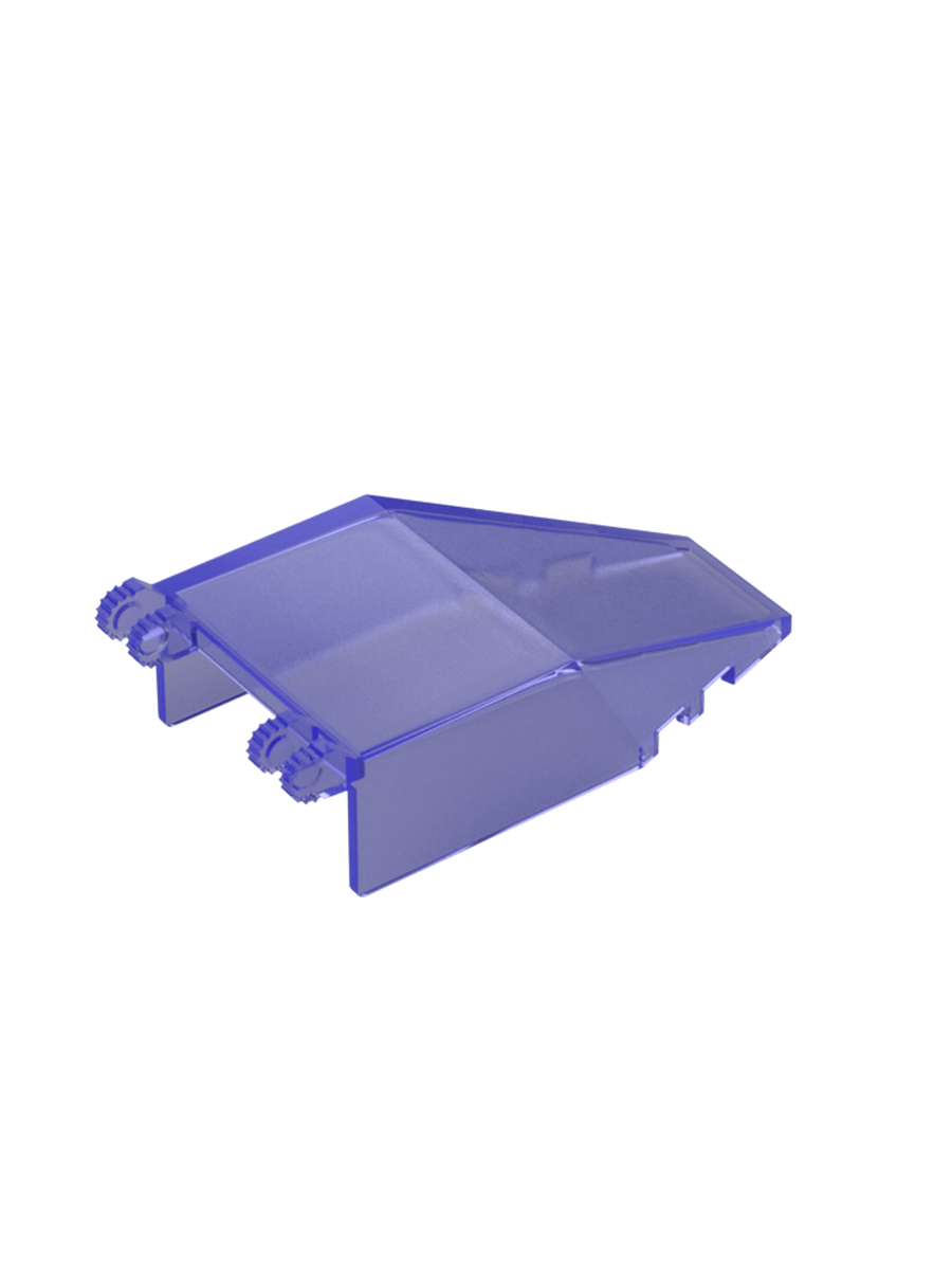 Деталь Lego Windscreen 7 x 4 x 1 2/3 with Locking Dual 2 Fingers (30372)