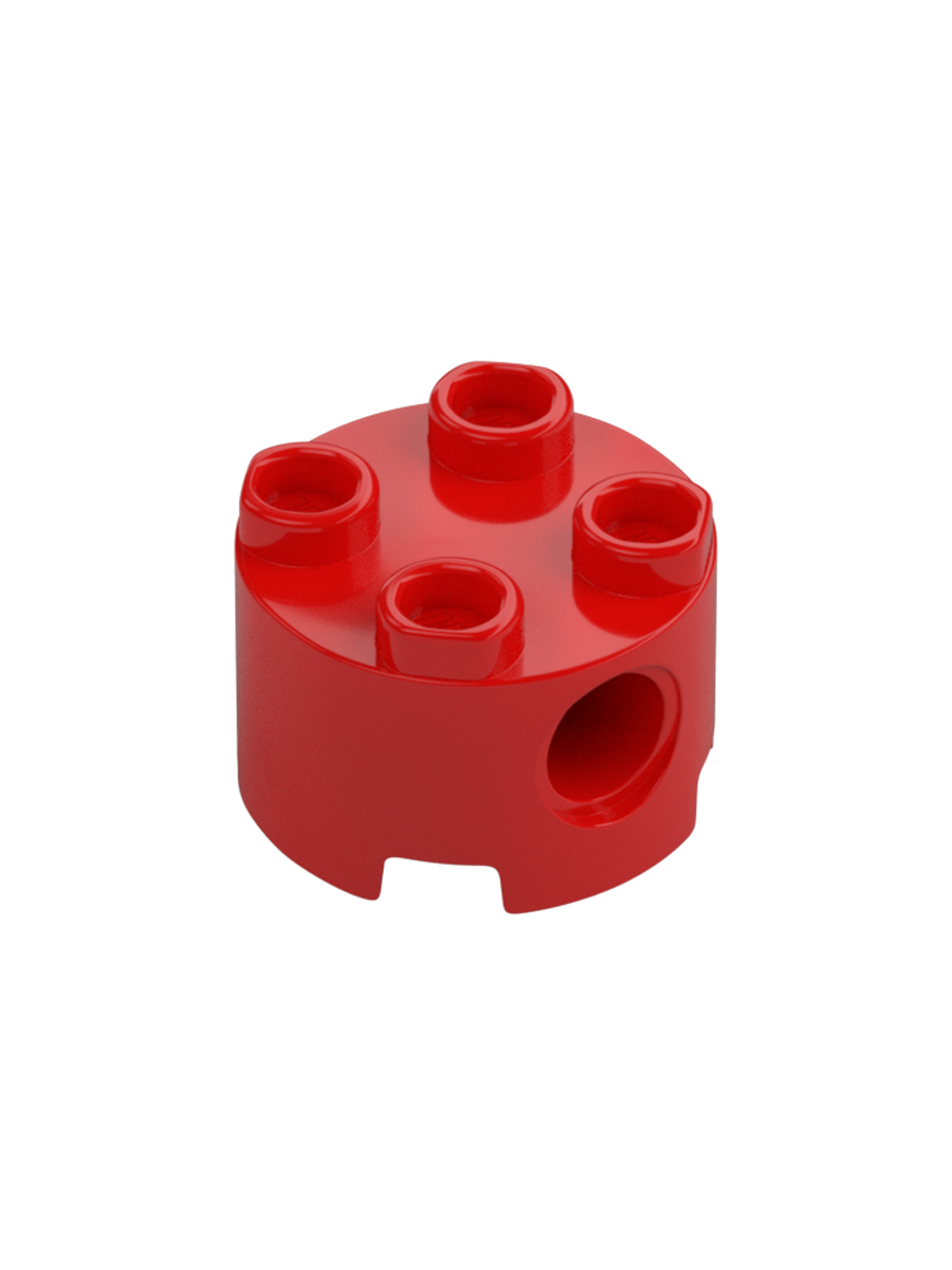 Деталь Lego Brick, Round 2 x 2 with Pin Holes (17485)