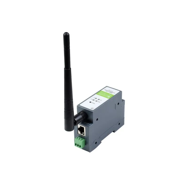 Последовательный сервер Waveshare Rail-Mount, модуль RS485 к WIFI/Ethernet, шлюз Modbus MQTT