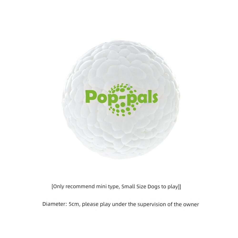 Собачья игрушка Petinn GiGwi Pop Ball Прочная игрушка для жевания для собак малых пород Хаски Диаметр 5 см