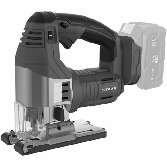 Лобзик Ставр аккум, 18V UNI-M, 135мм, Stavr SJS 18BL-135V, BL (без АКБ и ЗУ, упор)