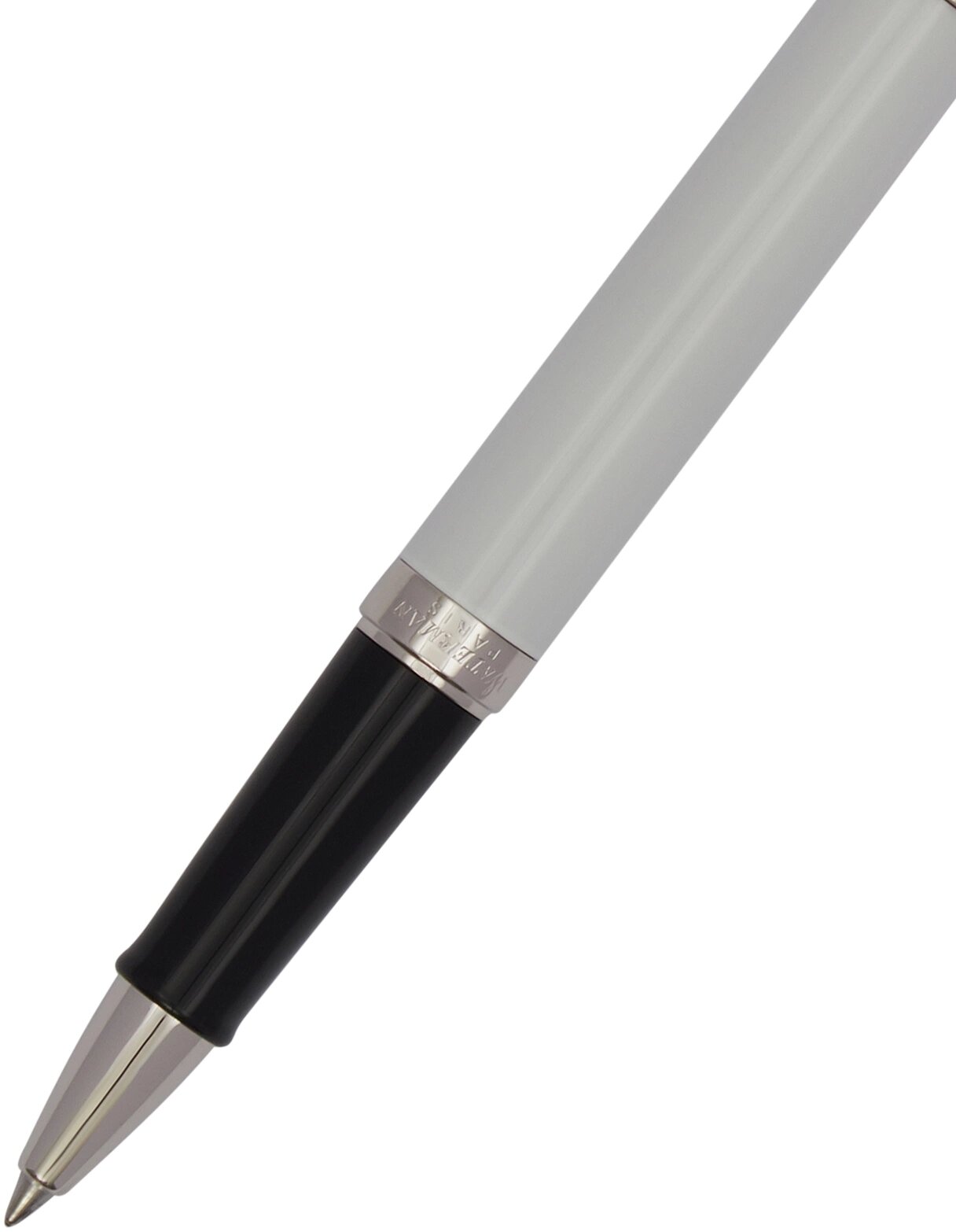Ручка роллер Waterman Hemisphere Colour Blocking (2202845) корп. черн/белый F чернила черн. подар. кор