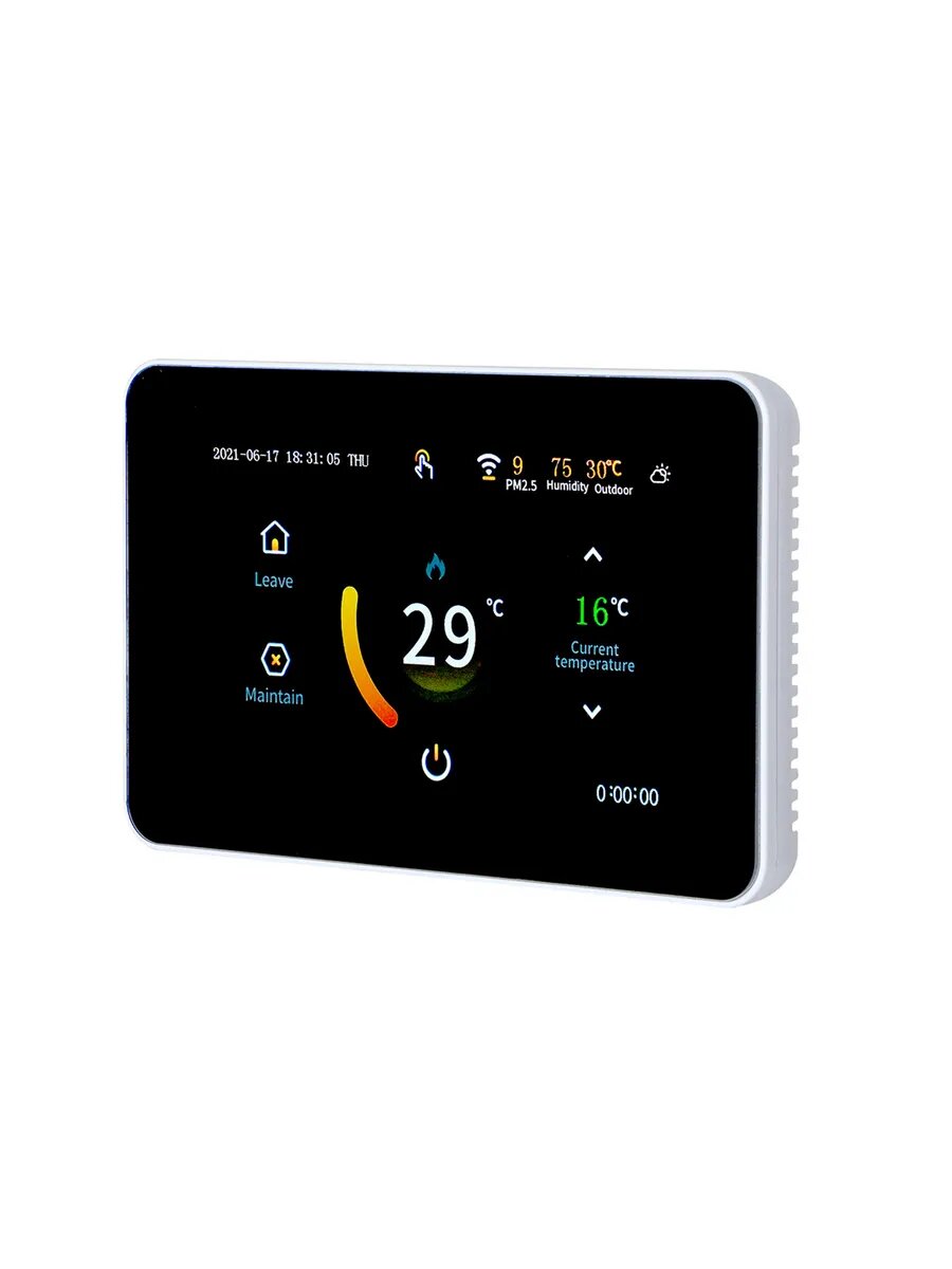 Умный термостат WiFi Программируемый термостат 5+2/6+1/7
